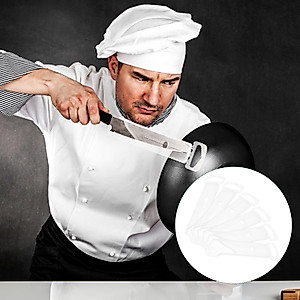 Luxshiny Knoves 6pcs Plastic Knife Case Clear Covers Sleeves Knives Guard Universal Sheath Blade Guards Protector for Bread Carving Chef Cleaver Kitchen Knife 13.5X3.85X0.5CM Chef Backpack