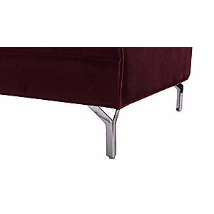 Sandy Wilson Home Elaine Sofa, Burgundy