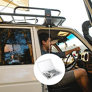 16pcs Screws Kit for Rhino-Rack Pioneer Rotopax, M6 304 Stainless Steel Machine Screws for Rhino Rack Pioneer Rotopax Screws Nut Kit Machine Screws Accessories for Car Bracket 43203 (25mm)