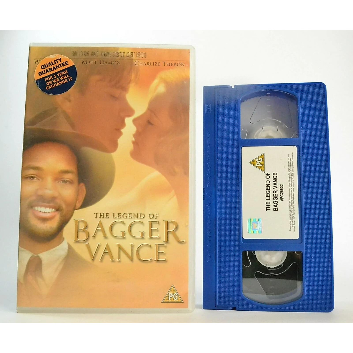 The Legend Of Bagger Vance: Dramatic Golf Action - Large Box - Will Smith - VHS