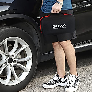 GOOLOO 100W USB C Wall Charger with Eva Protection Case for GT3000 GT4000 GT4000S, 100W PD GaN2 Fast Wall Charger Block with 6.6ft Cable, Compatible with MacBook iPad iPhone 14/13 Series and More