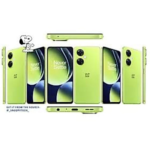 OnePlus Nord CE 3 Lite 5G Dual-SIM 256GB ROM + 8GB RAM (GSM only | No CDMA) Factory Unlocked 5G SmartPhone (Pastel Lime) - International Version