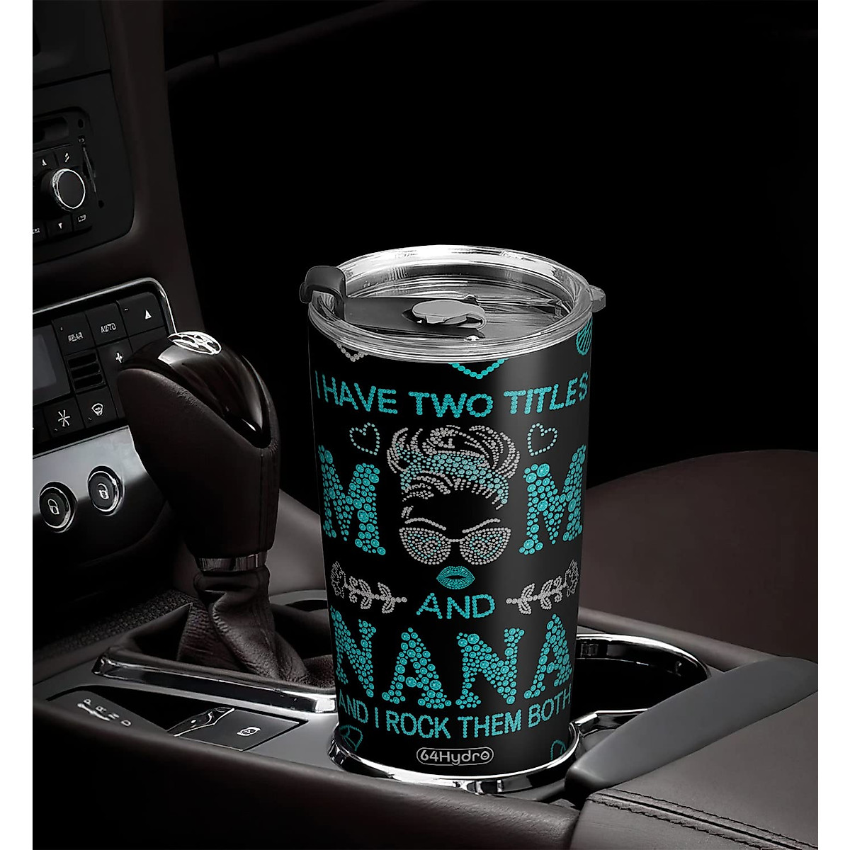 20oz Blue Birthday Gifts for Women, Mom, Grandma, Nana - Gifts for Women Birthday Unique - Inspirational Gifts for Women Tumbler Cup with Lid, Double Wall Vacuum Insulated Travel Coffee Mug