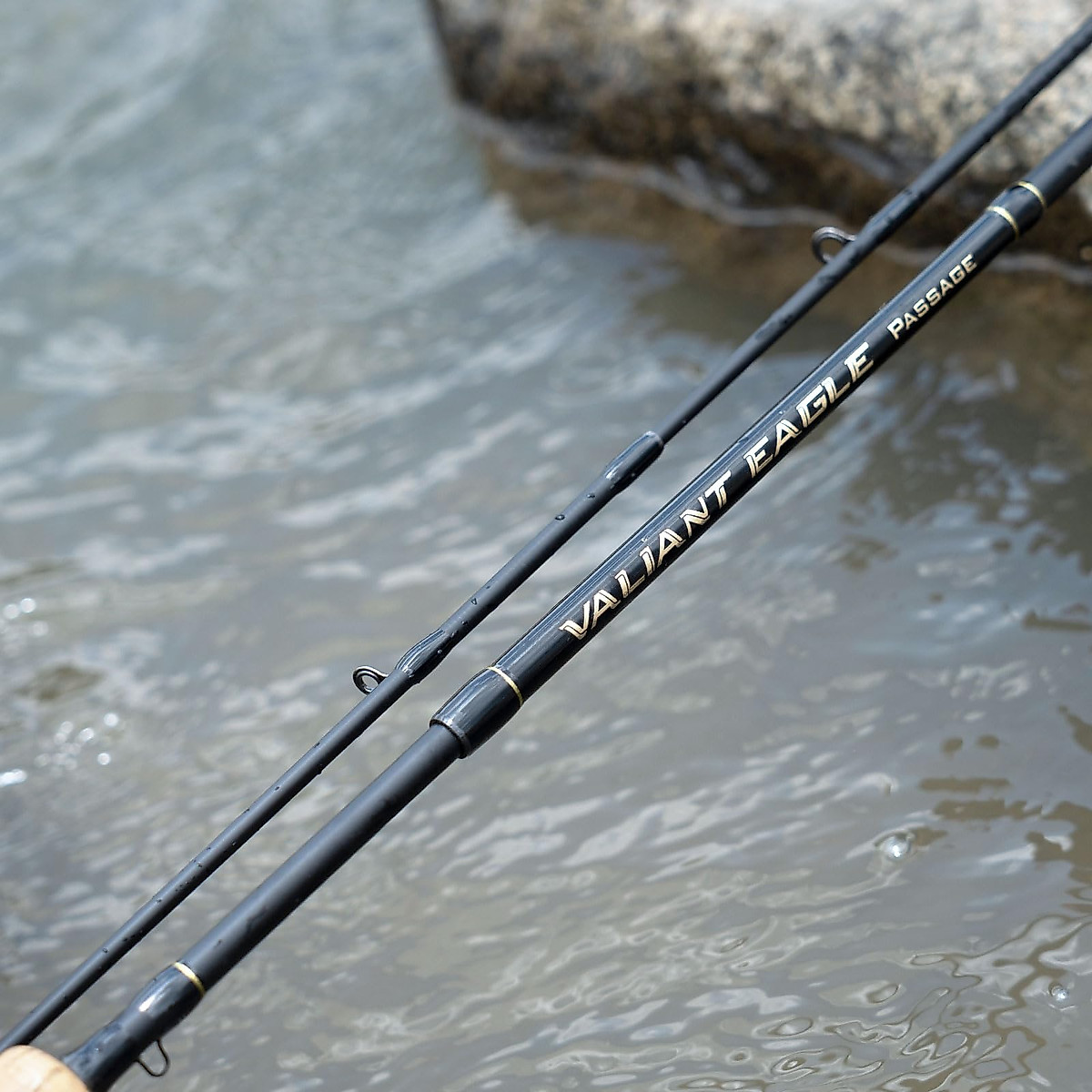 KastKing Valiant Eagle Passage Spinning Rods,6'6"-M-4pcs