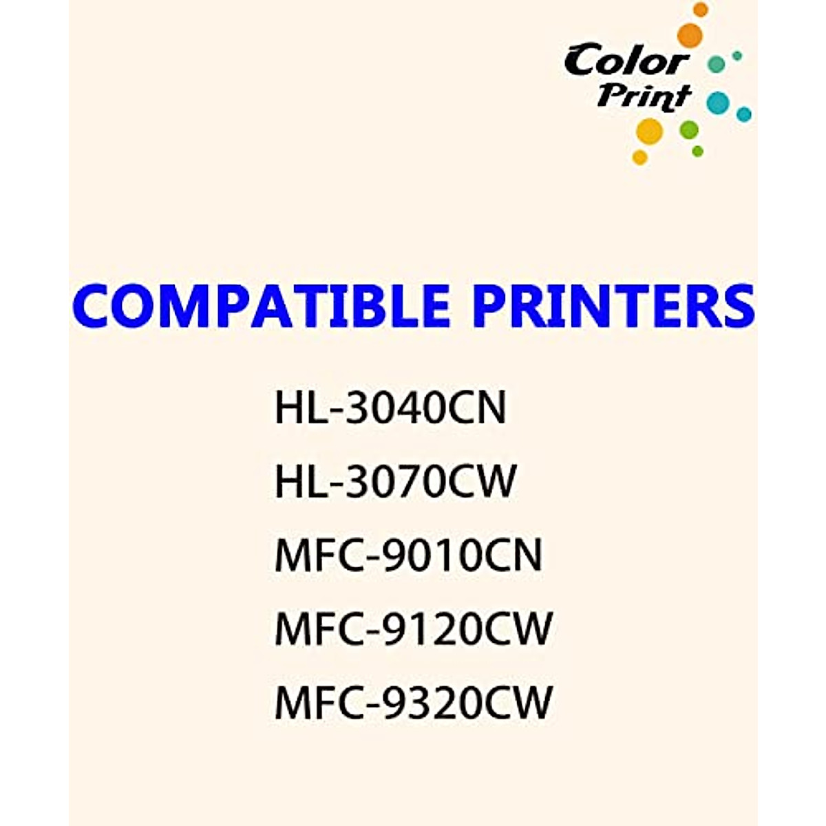 1-Pack ColorPrint Compatible DR210 Drum Unit Replacement for Brother DR210CL DR-210CL DR-210 Imaging Used for TN210 TN-210 Toner MFC-9010CN MFC-9120CN MFC-9320CW HL-3070CW HL-3040CN Laser Printer