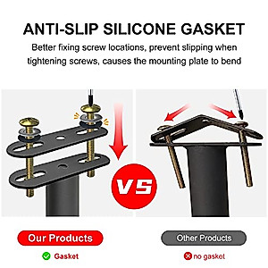 4Pcs Adjustable Metal Bed Frame Support Legs, Bed Frame Center Slats Heavy Support Leg, Extra Durable Steel Furniture Feet, for King Bed, Sofa, Table, Furniture Cabinet Replacement Parts (7.1"-13")