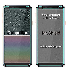 Mr.Shield [3-PACK] Designed For Samsung Galaxy J4 Plus/Galaxy J4+ [Tempered Glass] Screen Protector [Japan Glass With 9H Hardness] with Lifetime Replacement