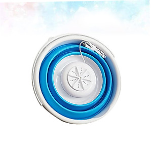 SOLUSTRE Small Washing Machine Portable Folding Washing Machine Portable Washing Machine Foldable Washing Machine Washer Portable Washer Machine Portable Small Washer Machine Mini Tool