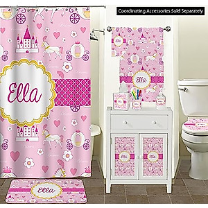 RNK Shops Princess Carriage Waste Basket - Single Sided (White) (Personalized)