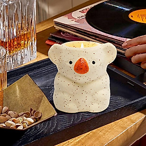 ETAKISH Vanilla Candles Highly Scented Gift Set for Women, Cute Koala Aromatherapy Jar Candle 6 oz 35 Hours Burn, Hand Poured Soy Wax Candle for Christmas Birthday Valentine Mother's Day