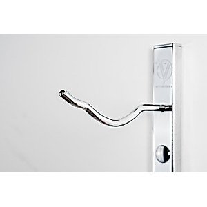 VintageView W Series Wine Rack 1-6 Bottle Wall Mounted Wine Rack (Chrome Luxe) Stylish Modern Wine Storage with Label Forward Design