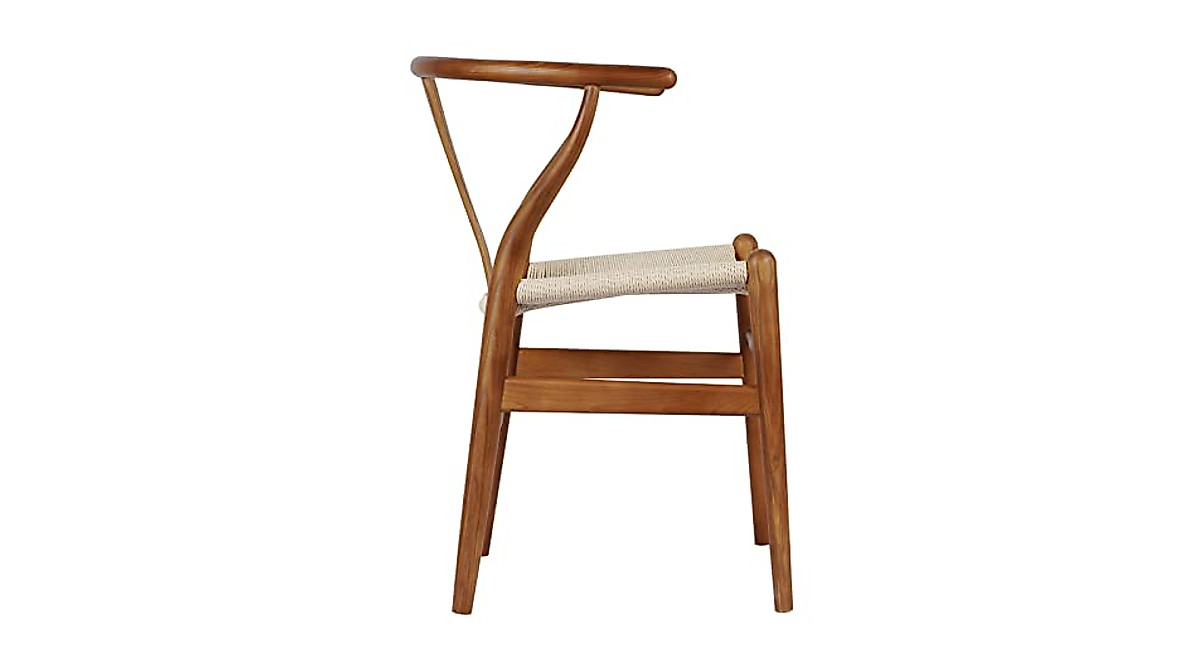 VODUR Wishbone Chair Set - Elegant Solid Wood Design