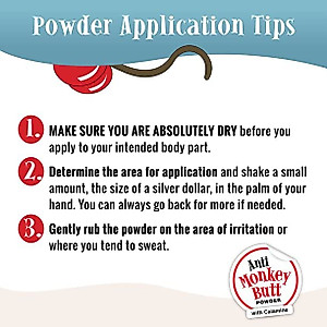 Anti Monkey Butt Lady Anti-Monkey Butt Powder 6 Oz(Pack of 6)