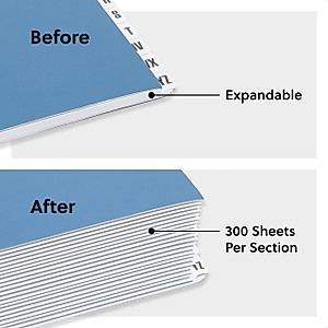 Smead Desk File/Sorter, Alphabetic (A-Z), 20 Dividers, Letter Size, Dark Blue (89282)