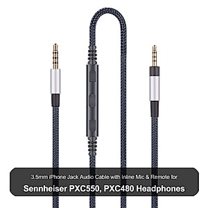 ABLET Cable Boom Microphone - Volume Control for Xbox One Controller or PlayStation PS4, PC - Boompro Gaming Mic Compatible with Bose 700, QC35, QC35 II, QC45 Headphone 150cm