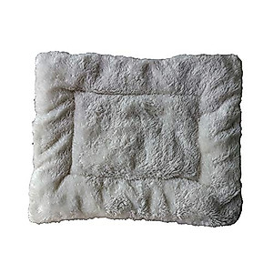 NA PAWSINSIDE Guinea Pig Bed Small Animals Winter Cage Bed Warm Fleece Pad Mat for Bunny, Guinea-Pigs, Ferrets, Hamsters, Chinchillas and Hedgehogs (Large, Grey)