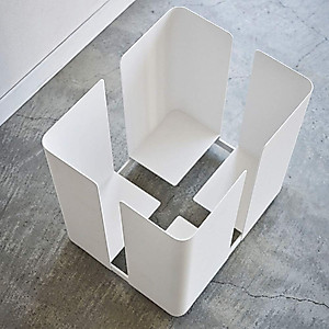 Yamazaki 6472 News Rack, Black, Approx. W 13.8 x D 10.8 x H 13.8 inches (35 x 27.5 x 35 cm), Tower