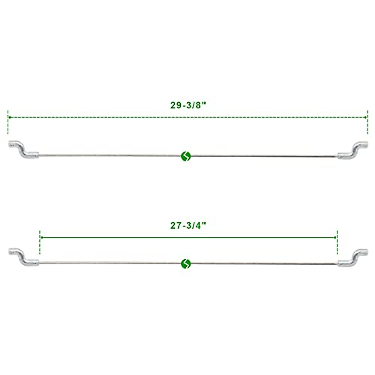 DEHOMKUS (2Pcs) 117-9145 Clutch Cable for Toro 38451 38452 38564 38741 38742 1179145 Snow Blower - 2-Pack 621R 721R 621E 721E Replacement Snow Blower Cable