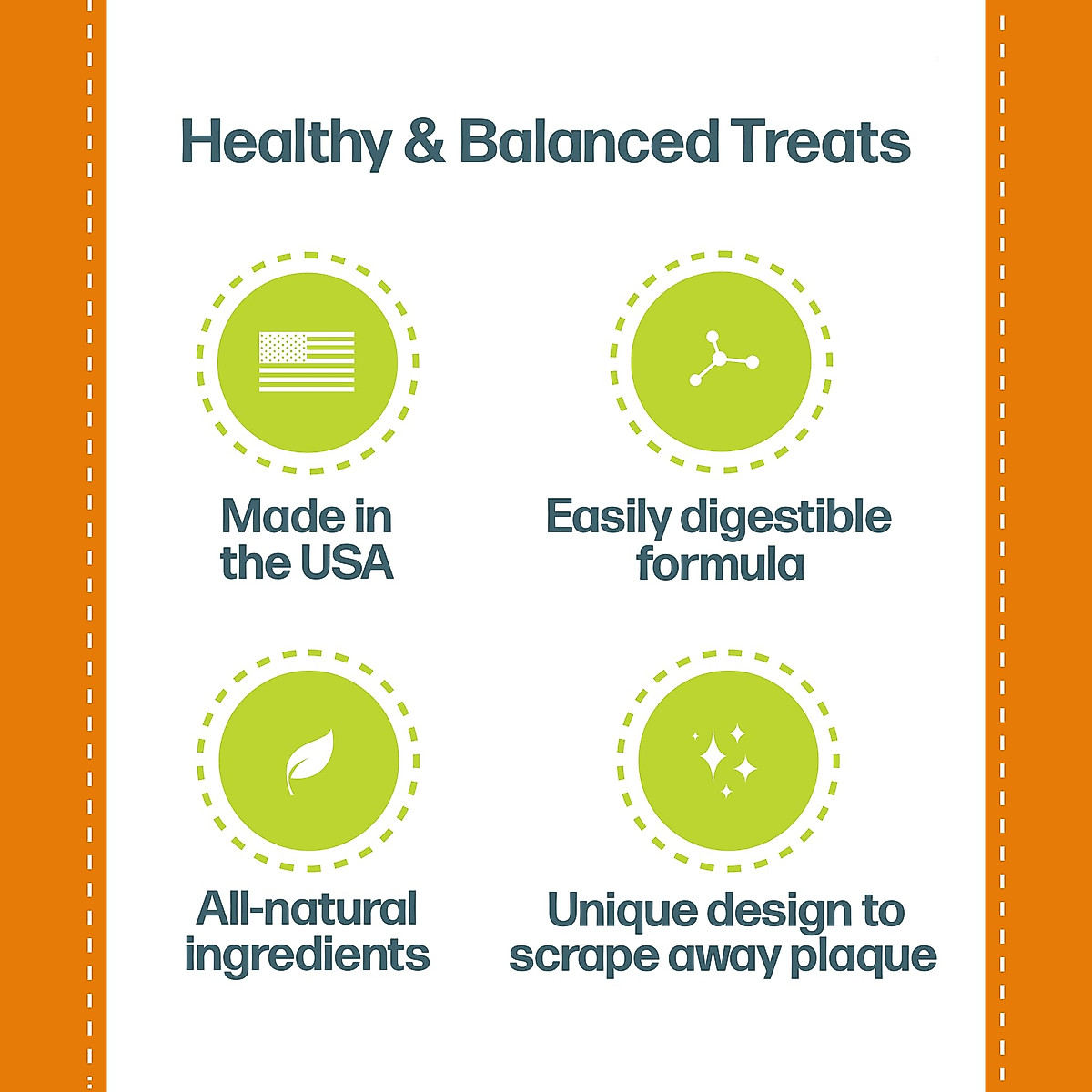 Fido Bones for Dogs, Dental Chews - 100 Delicious Mini Treats, Made in The USA - Mini Dog Dental Chews to Support Your Dog’s Health (Doozie Bone Peanut Flavor)