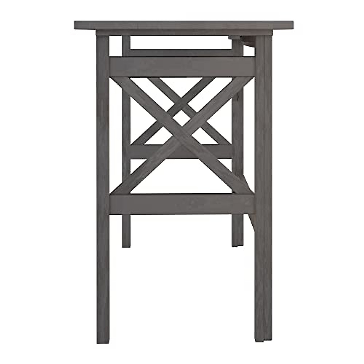 Winsome Wood Xander Computer Desk, Oyster Gray