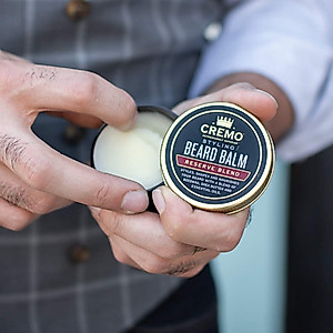 Cremo Styling Beard Balm, Distiller's Blend (Reserve Collection), Nourishes, Shapes And Moisturizes All Lengths Of Facial Hair, 2 Ounce
