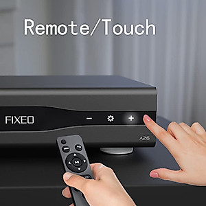 Gustard A26 MQA Decoder Dual AK4499EX & AK4191 Support DSD512 PCM768K MQA384K DAC-A26 with Streamer/Renderer (33 * 26 * 6.5cm, Silver, 1)