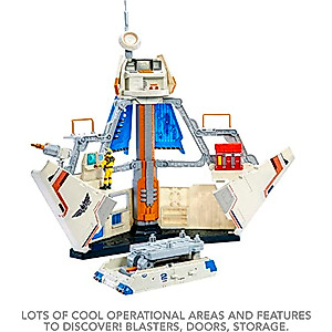 Mattel Lightyear Toys Playset with Buzz Lightyear Action Figure and Vehicle Launch Ramp and Sounds, Ultimate Star Command Base