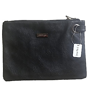 J-BgPink Evening Bags Purse Envelop Clutch Chain Shoulder Womens Wristlet Handbag Foldover Pouch (black), X-Large