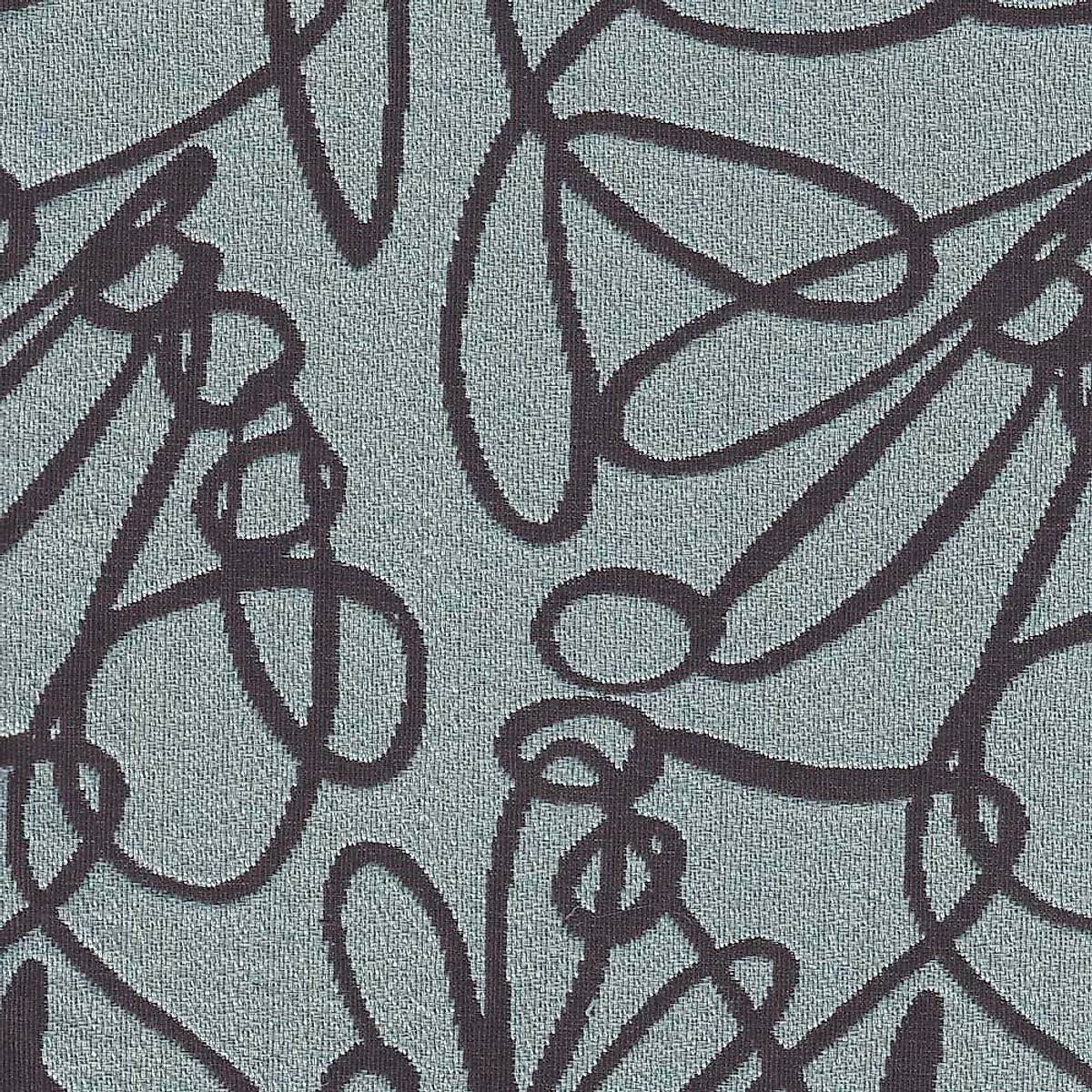 HomePop Parker Accent Chair with Pillow, Teal Swirl Small