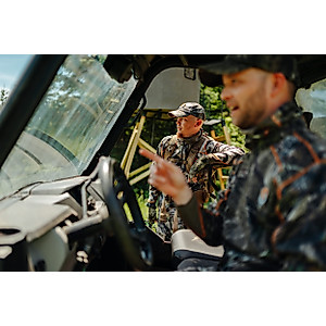 ScentLok Savanna Aero Attack V2 1/4 Zip Lightweight Camo Hunting Shirt for Men (Mossy Oak Country DNA, Large)