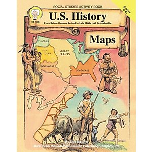 Mark Twain - U.S. History Maps, Grades 5 - 8