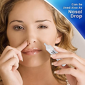 RSV Hypertonic Saline Solution 7% - Nebulizer diluent for inhalators and nasal hygiene devices Helps Clear Congestion from Airways and Lungs – Reduce Mucus (25 Sterile Saline Bullets of 5ml)