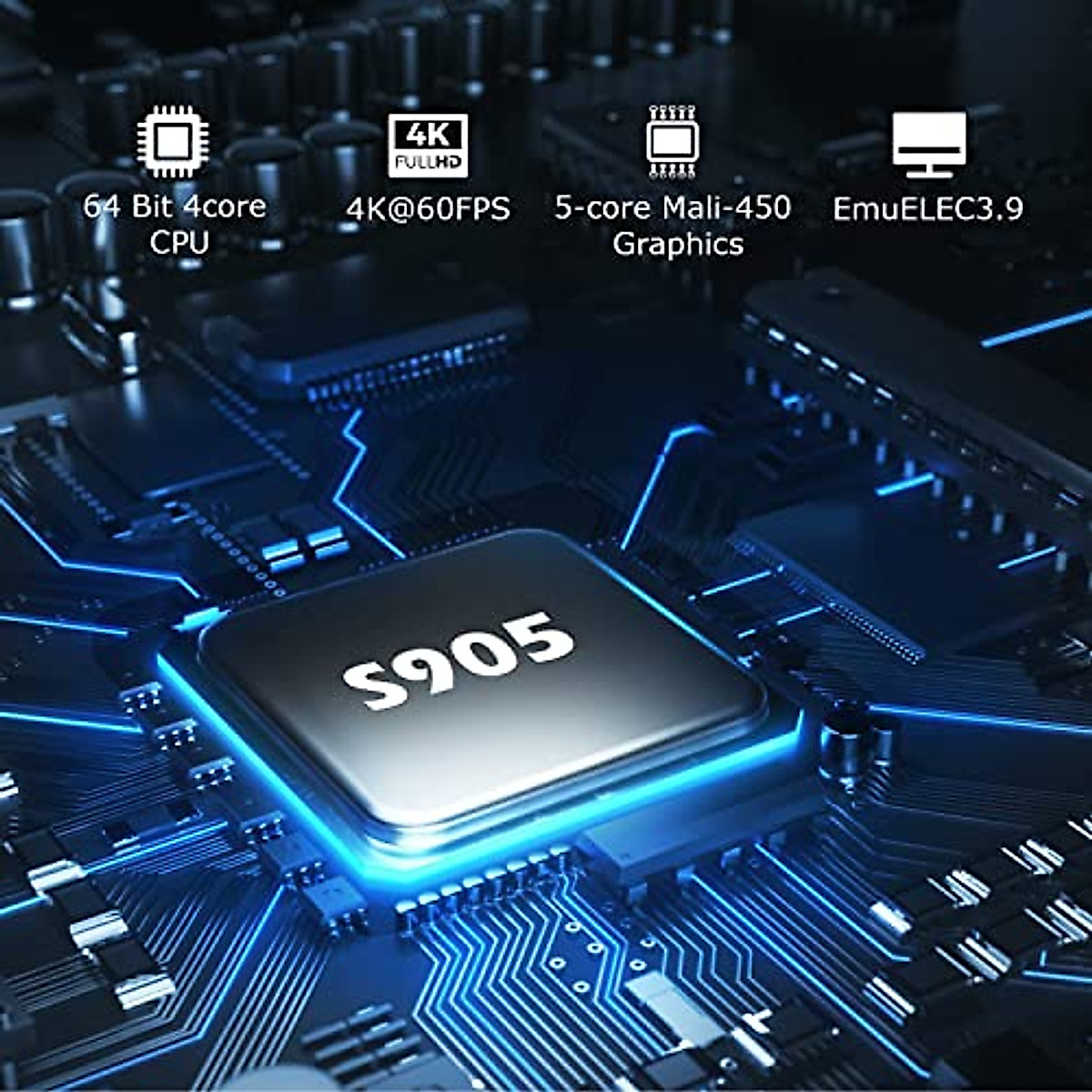 Retro Game Console Built in 117,000+ Classic Game,Super Console X Cube Mini Video Game Console Support 4K TV,Emulator Console Compatible with Most Emulators,Up to 4 Players,LAN/WiFi,Best Gifts