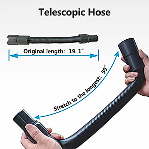 Gforest Pet Vacuum Grooming Brush Hair Comb Shedding Deshedding Attachment Tool for Dogs and Cats