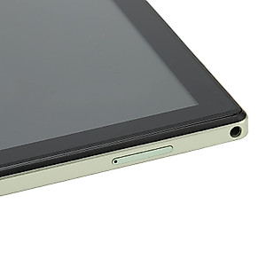 GLOGLOW 4G Call Tablet, 8-Core CPU 1960x1080 IPS Screen 100-240V 10 Inch Green Tablet for Travel (US Plug)