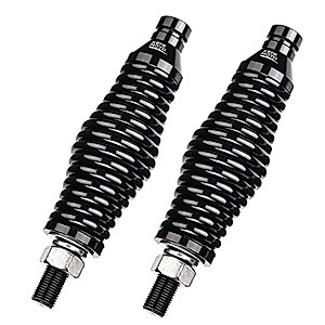KEMIMOTO Whip Lights Spring Mounting Base LED Whips Spring Base Quick Release ATV Whip Spring for UTV ATV Boat Offroad Side-by-Side Compatible with Polaris RZR Can-Am Maverick X3 Sportsman, 2pc