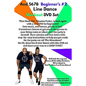 And 5678 Beginner's #2 Line Dance Workout DVD Set
