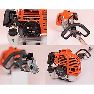 Brushcutter Kit -High Strength Long Handle Multi-Functional Chainsaw 63cc 5 in 1 - Gardening Tools - Lawn Mower, Hedge Trimmer, Brush Cutter - 2-Point Blade, 6t Blad, Lawn Edger, Edger, Grass Trimmer