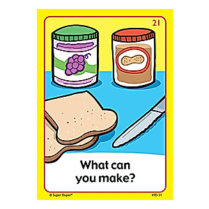 Super Duper Publications | Understanding Inferences Fun Deck | Problem Solving and Reasoning Skills Flash Cards | Educational Learning Materials for Children