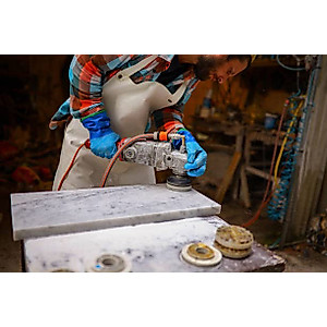 Diamond Polishing Pads 4 Inch 10 Packs 3/8"-11 Backer Pad Granite Polishing Kit Marble Polishing Kit Diamond Sanding Pads Granite Polishing Pads Concrete Polishing Pads Tile Polishing Pads For Grinder