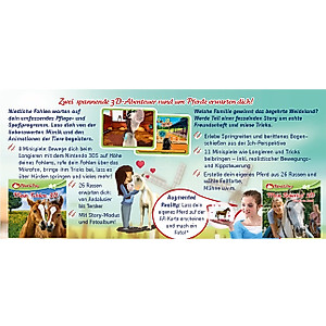 2 in 1: Mein Fohlen 2D with my Rider Yard 3D Rivalen on the Saddle [3DS]