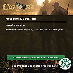 Carlsons Choke Tubes 12 Gauge for Mossberg M835-M935 [ Turkey | 0.675 Diameter ] Tungsten Super Shot TSS Turkey Choke Tube | Made in USA