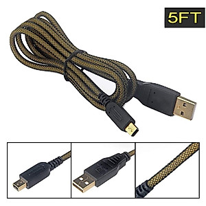 Project Design Upgraded High Speed USB Charger Charging Cable For Nintendo 3DS XL / 3DS / DSi / DSi XL