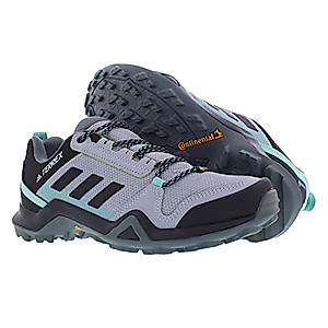 adidas Womens Terrex AX3 GTX Fitness Liestyle Hiking Shoes Gray 8 Medium (B,M)