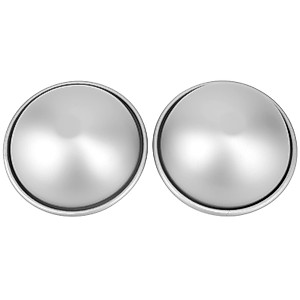 4 Inch Dome Cake Pan, 2 PCS Football Cake Pan, Hemisphere Cake Mold, 3D Soccer Cake Pan, Aluminum Cake Decorating Mold Nonstick Baking Tool