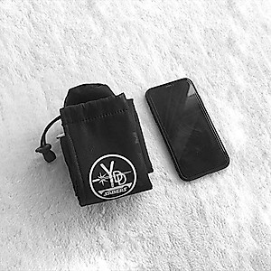 YDDSABER Lightsaber and Carrying Bag, RGB 16 Colors Changing Metal Aluminum Hilt, Ghost Premium Force FX Black Series Light Saber with 3 Mode Sound,for Adults, Support Real Heavy Dueling