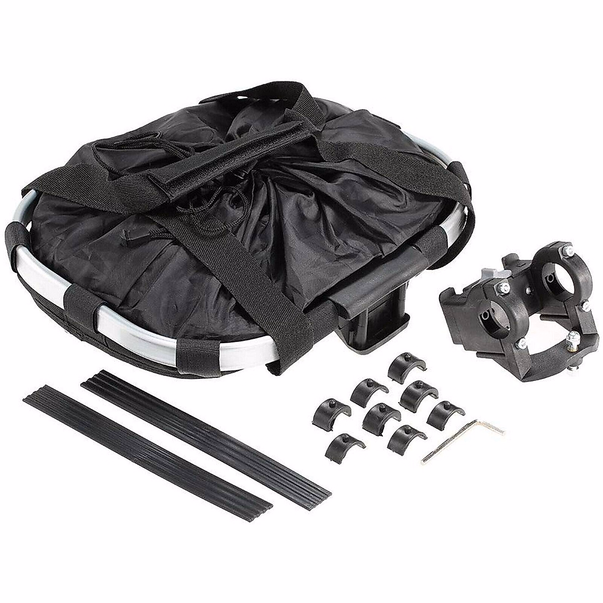 Folding Bicycle Basket Small Pet Cat Dog Carrier Front Bike Handlebar Basket Bag