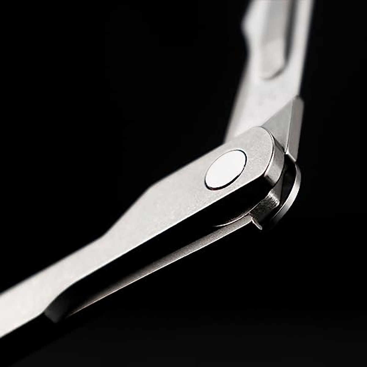 TITANER Titanium EDC Folding Small Pocket Scalpel Knife,Utility Knife,Craft Exacto Knife Blades Suitable for Pedicure, Fishing, Skinning, Fine Cutting (Falcon 2.0)