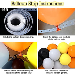 Construction Birthday Party Decorations Supplies, Construction Theme Tablecloth Backdrop, 2 Foil Balloons, Balloon garland Party Decor for Kids Boys