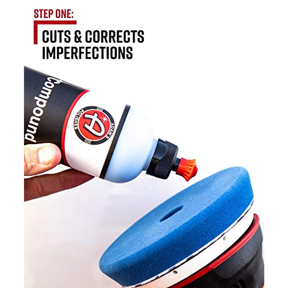 Adam’s Swirl Killer 12mm Car Buffer Polisher Kit - Orbital Polishing Paint Correcting Buffer Tool - Car Scratch Remover, Correcting Polish - Use Post Car Wash Clay Bar & Pre Wax or Ceramic Coating